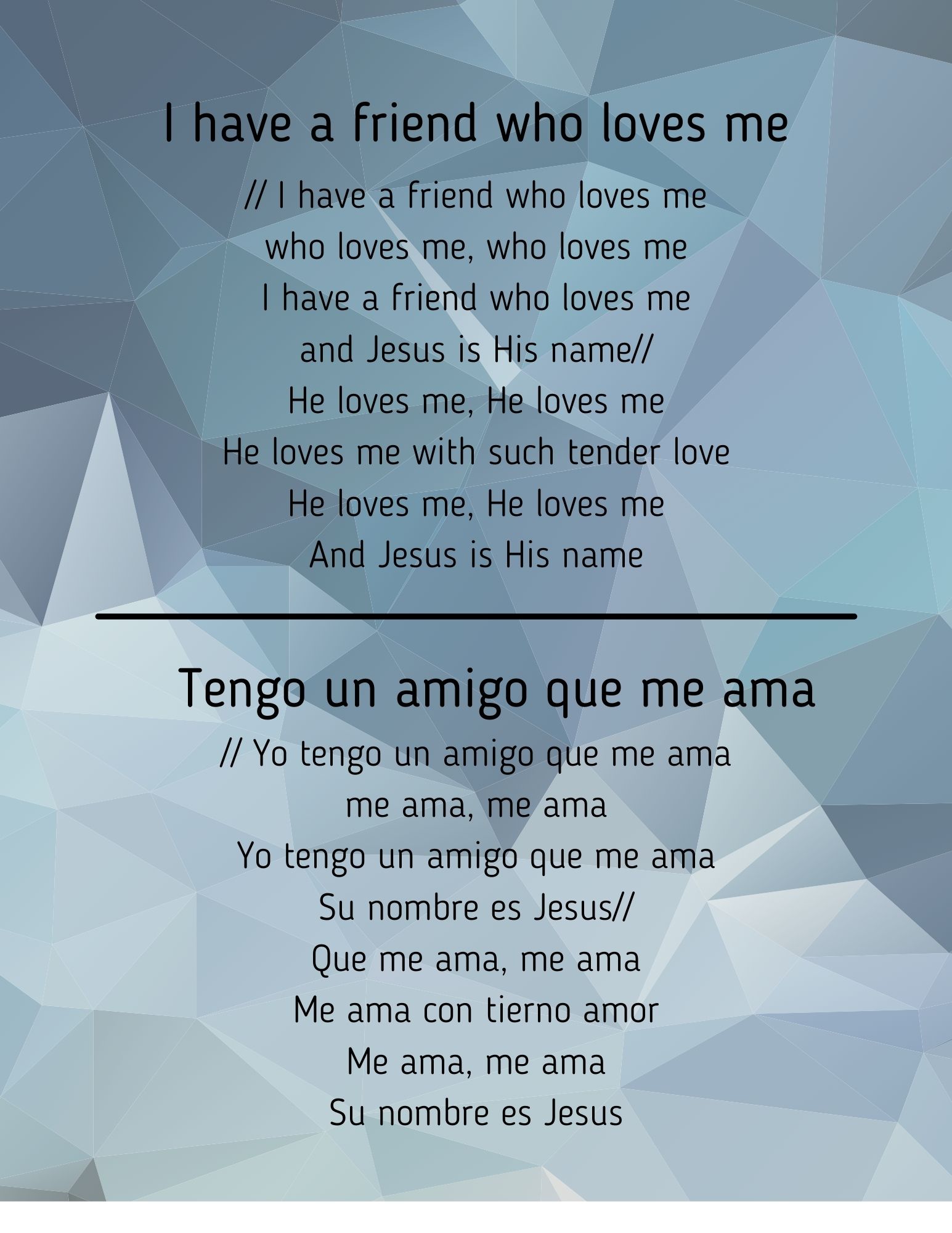 5 Fun Spanish Christian Finger Plays - The Spanish Light